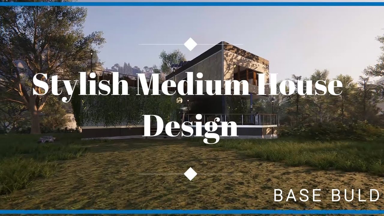 Once Human - Stylish Medium House Design - YouTube