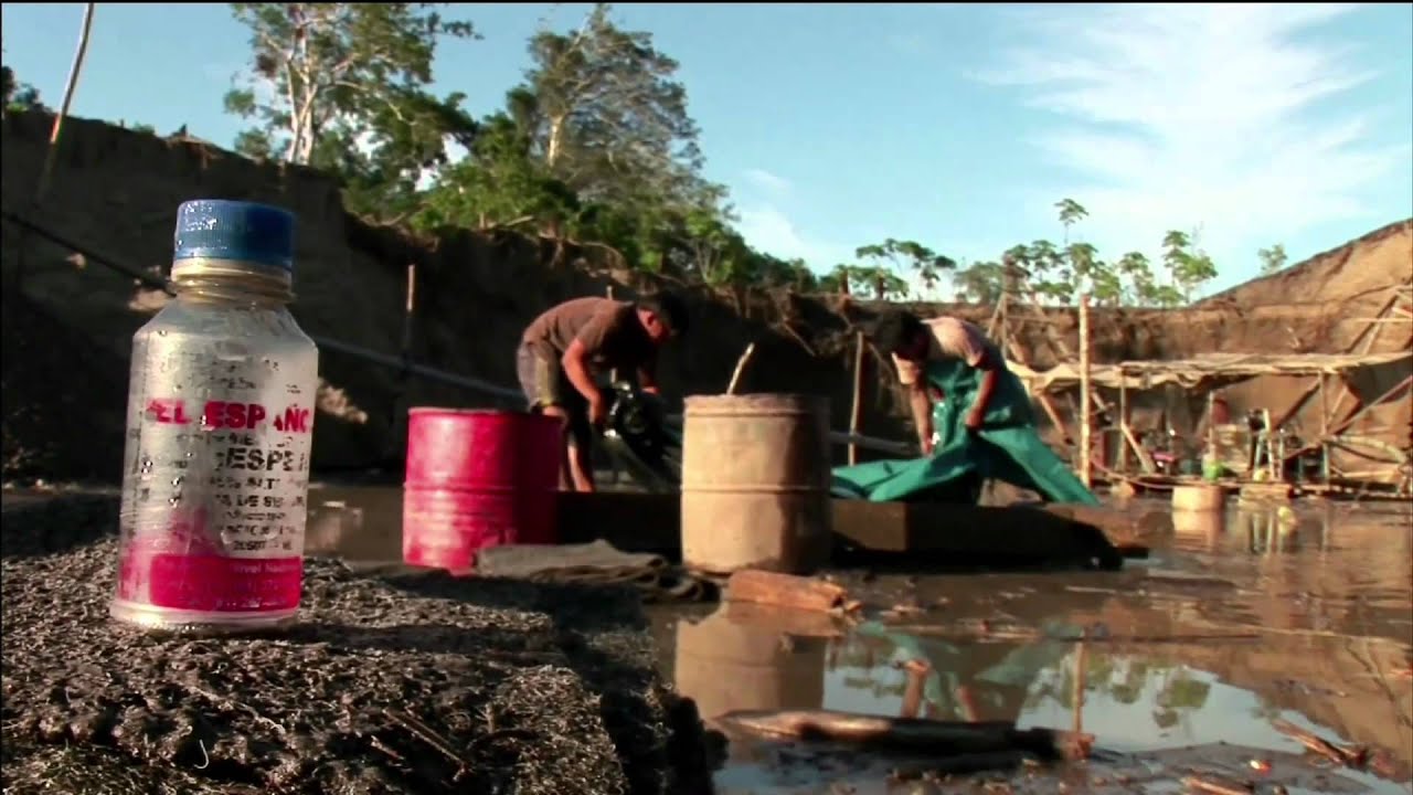 Peru: Mercury Contamination Caused by Gold Rush - YouTube