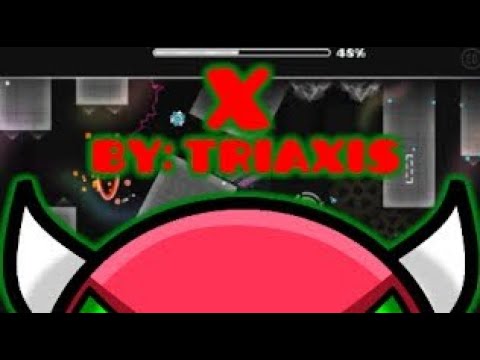 X by TriAxis (Easy Demon) - YouTube