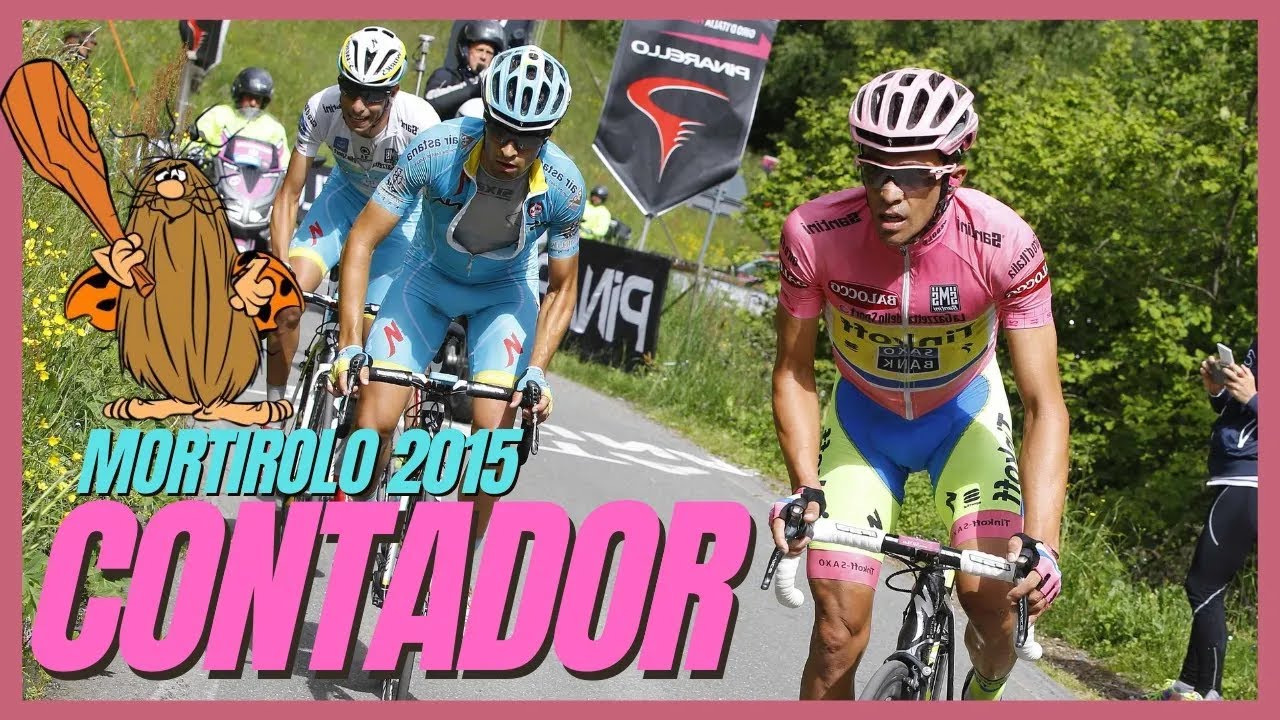 Epic comeback in the MORTIROLO – Alberto CONTADOR's best attacks. GIRO ...