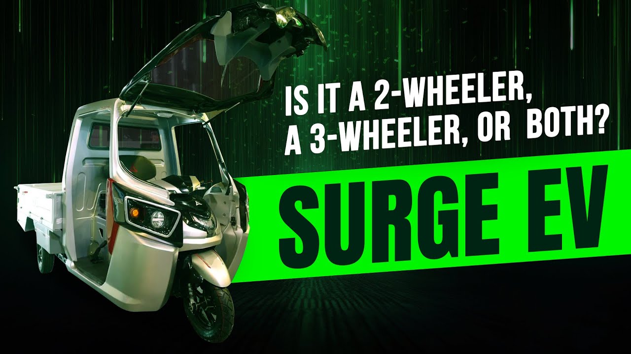 Surge S32 By Hero | 2 OR 3 Wheeler?? | Ev Bazaar - YouTube