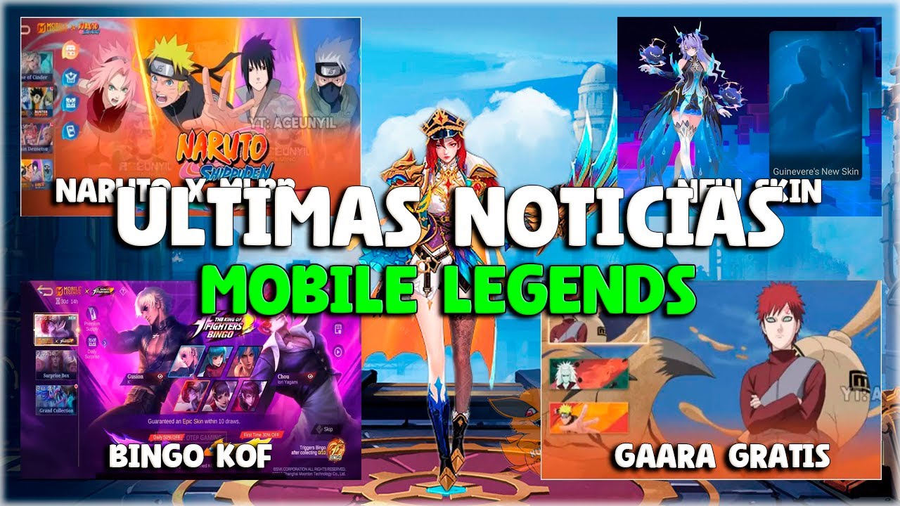 Ultimas Noticias: Skin de Gaara GRATIS, MLBB x NARUTO mas Cerca que ...