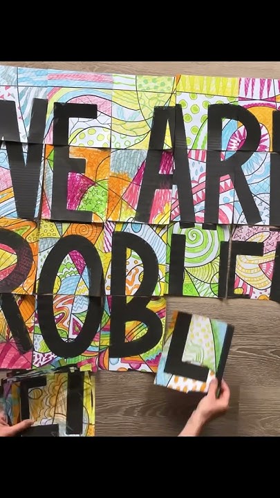 Collaborative poster: we are problem solvers! Perfect for first day of ...