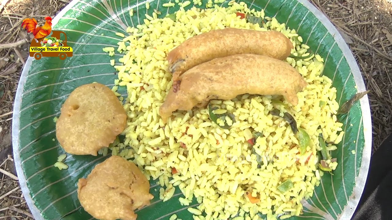 Village Style Uggani Recipe | Breakfast Recipes Indian | Evening Sancks ...