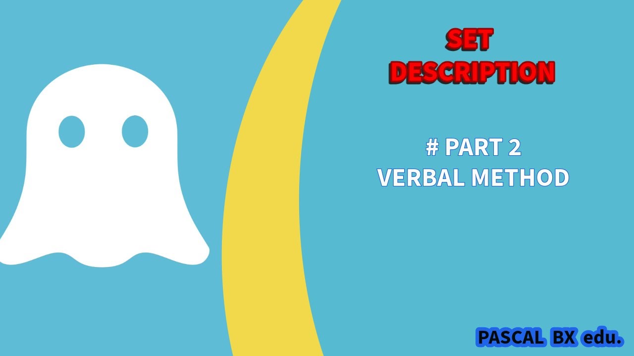 Set description # part 2 #verbal method - YouTube