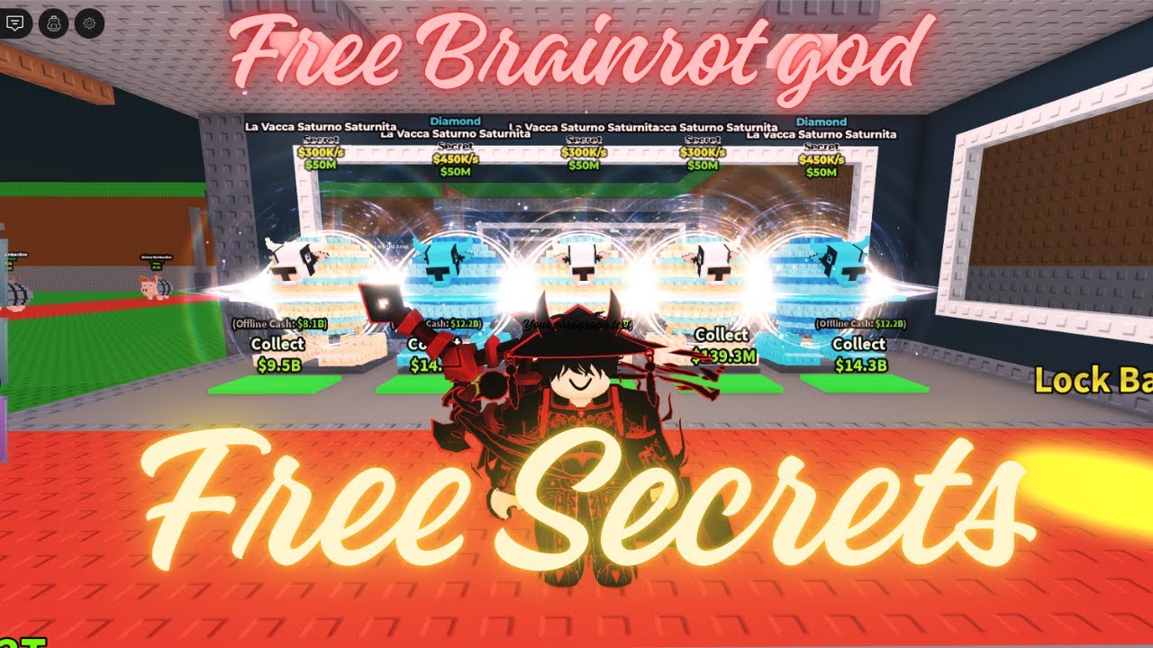 🔴LIVE | FREE BRAINROT GOD / SECRETS | STEAL A BRAINROT | BOBUX SCRIPT ...