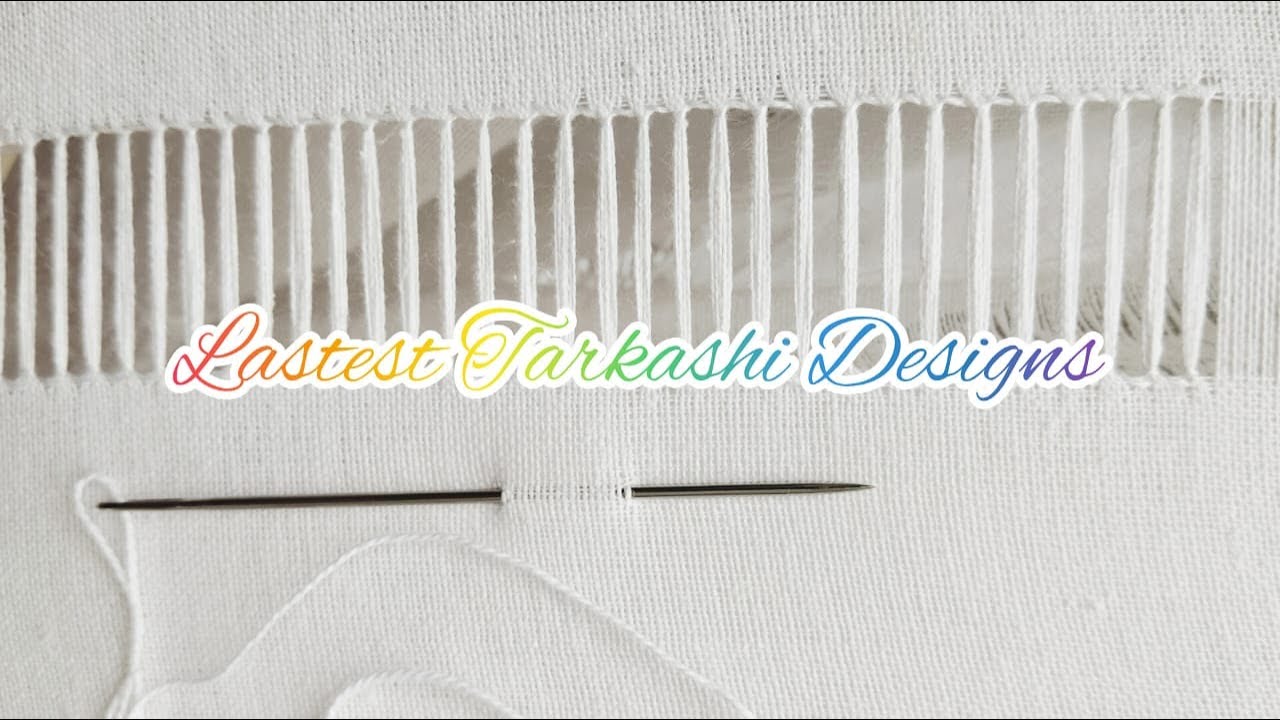 New and Stylish Tarkashi Designs | Hand Border Tarkashi Design | Needle ...