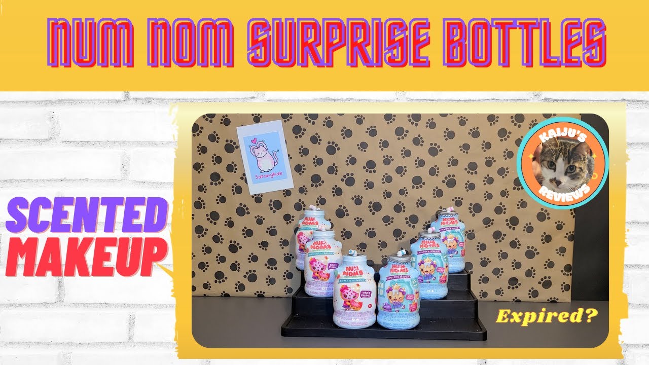 Num Nom Mystery Scented Surprise in a Bottle / Mystery Makeup - YouTube