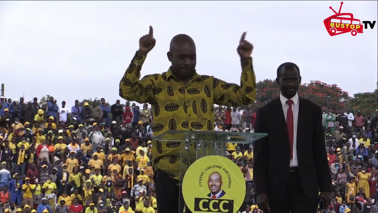 CCC Leader Nelson Chamisa Mutare Rally Full Address - YouTube