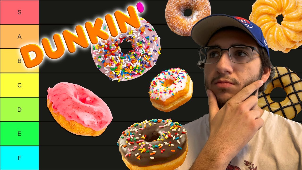 Dunkin' Donuts Tier List - YouTube