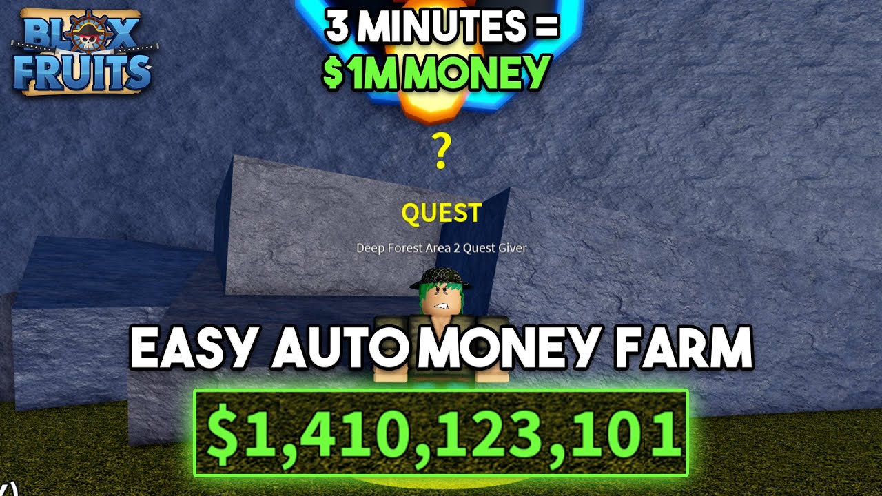 The FASTEST & BEST Ways To Get Money In Blox Fruits! (Unlimited Money ...