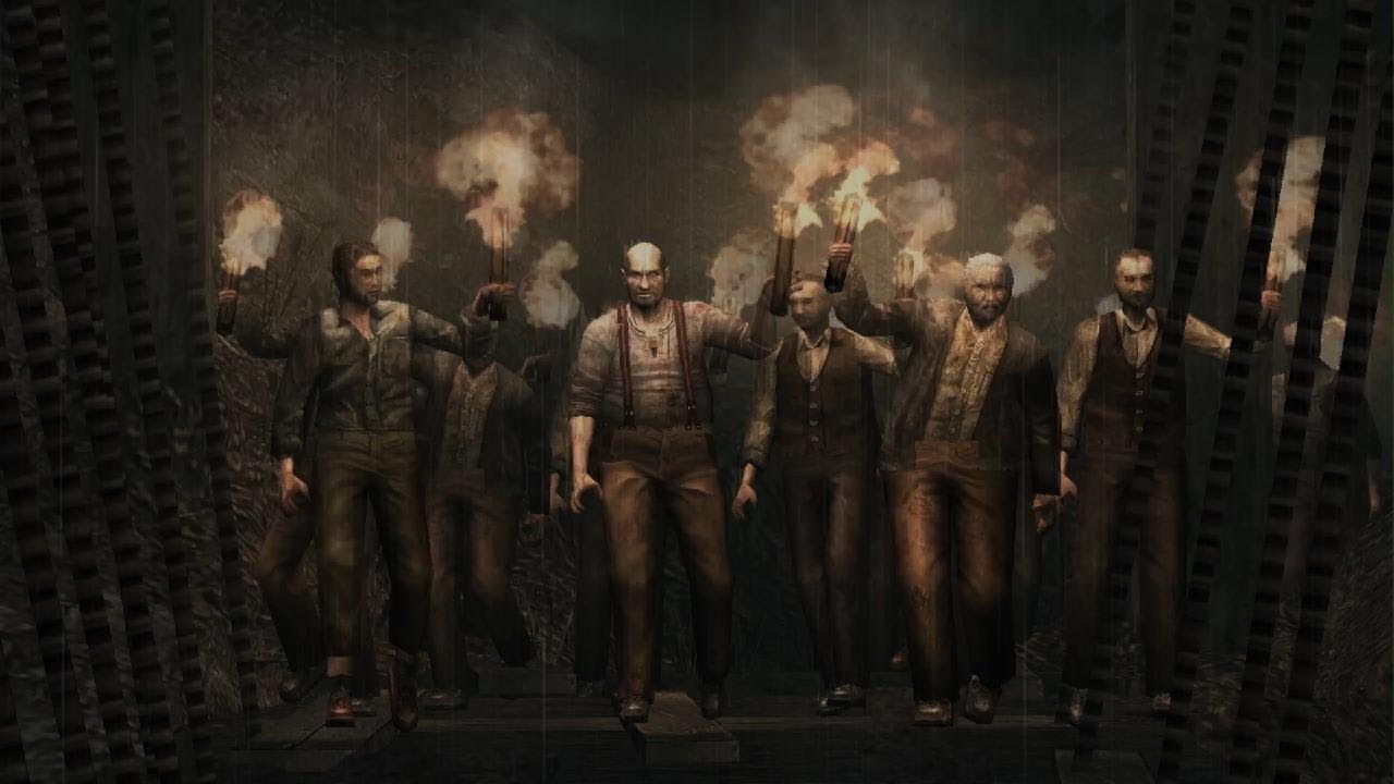 Resident Evil 4 - Cabin holdout - YouTube