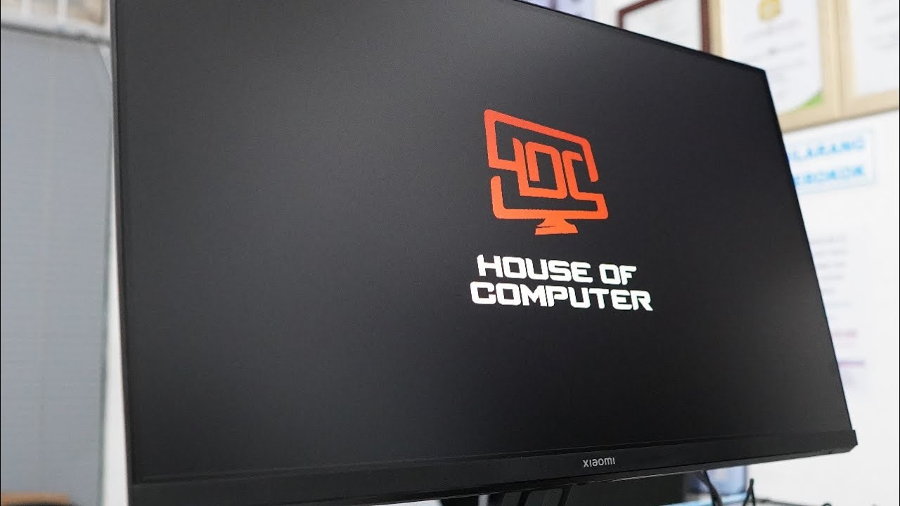 UNBOXING DAN REVIEW MONITOR MI A24I LED FULL HD 100HZ IPS HDMI DP SLIM ...