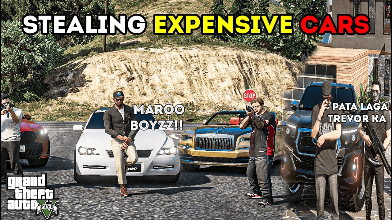 Epic Car Heist with Trevor and the Boys 😱 | Featuring Atif - YouTube