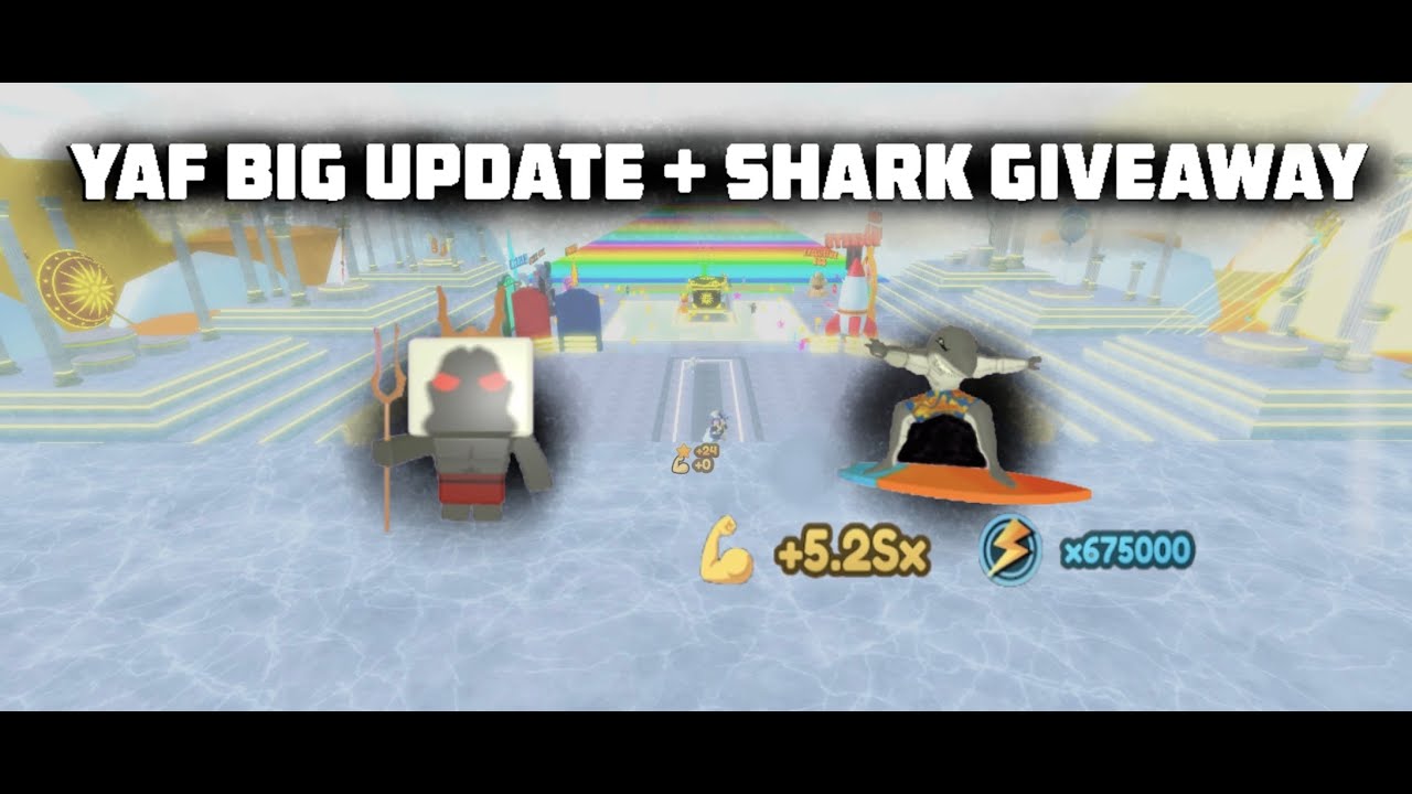 Yeet A Friend Huge Update (New Secret) + Shark Giveaway!!!! - YouTube