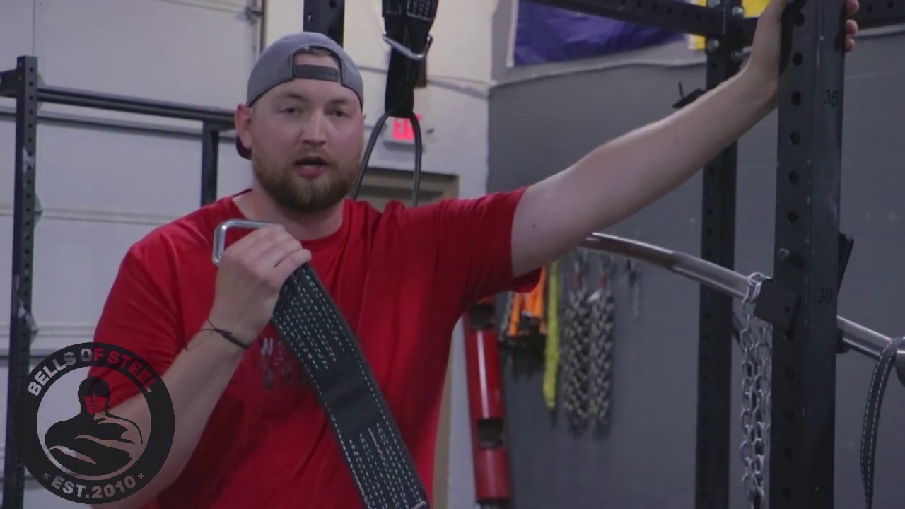 Rack Savers and proper spotter strap set up - YouTube