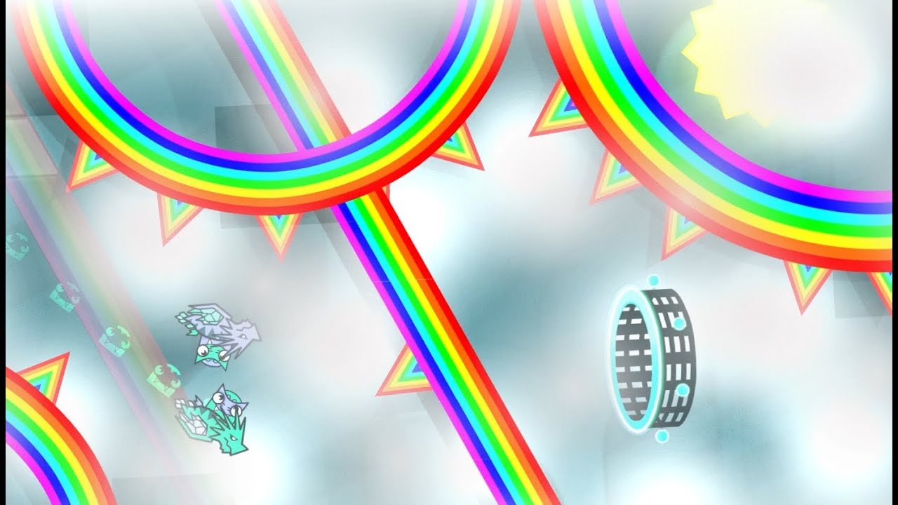 [4K Showcase] Geometry Dash | (Extreme Demon) Falling Up by KramL - All ...