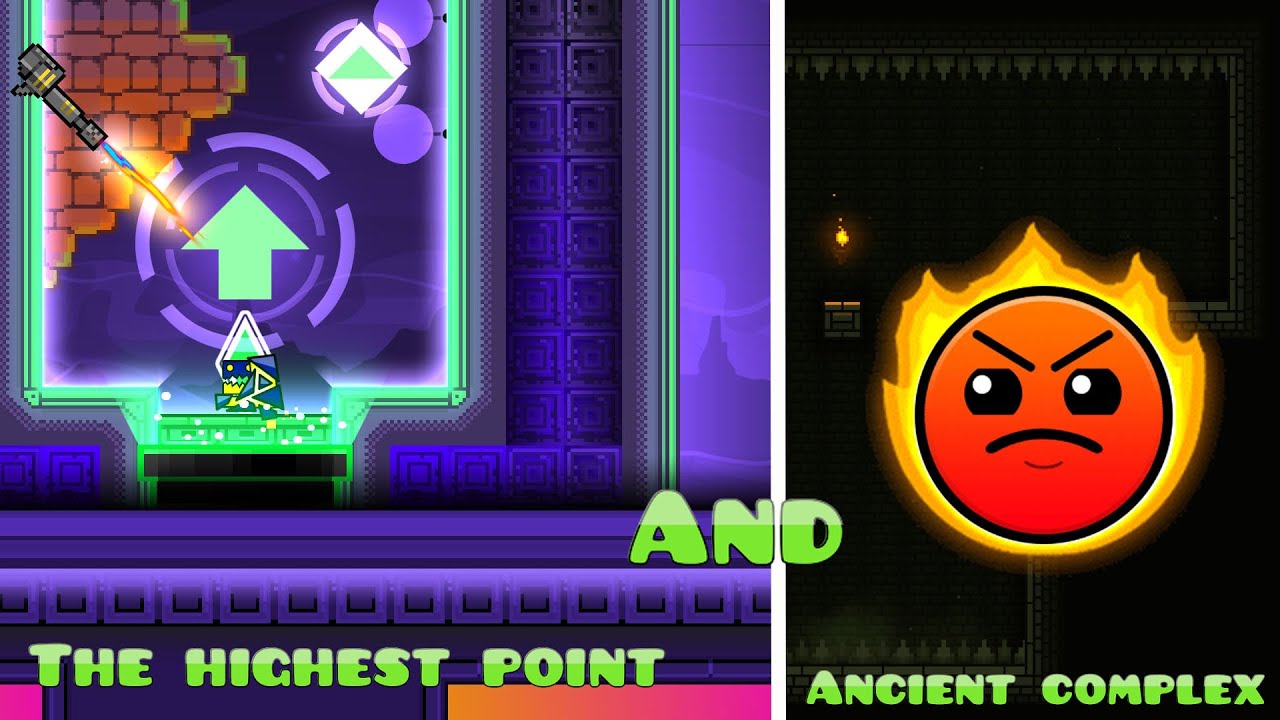 Ancient complex and The highest point are cool! | Geometry Dash 2.204 ...