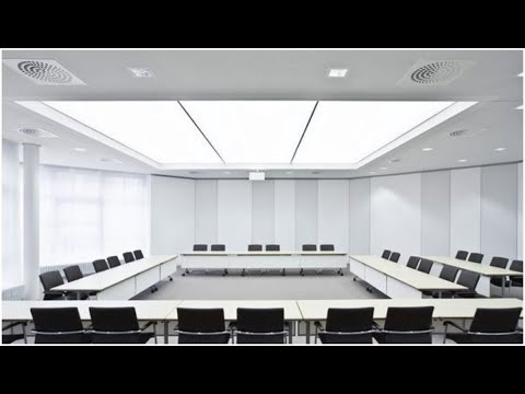 Barrisol stretch ceiling installation in one minute video - YouTube