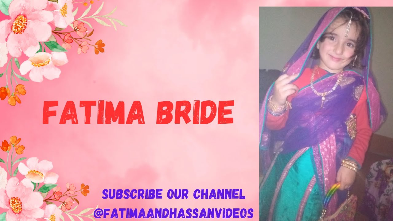 Little bride | Fatima bani bride |Fatima and Hassan#youtubeshorts - YouTube