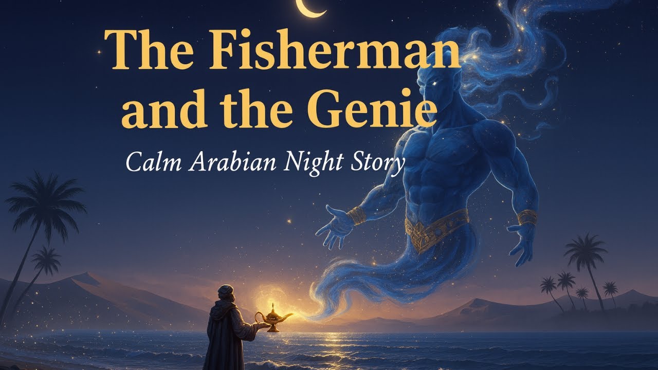 The Fisherman and the Genie — A Calm Arabian Night Sleep Story🌙 - YouTube