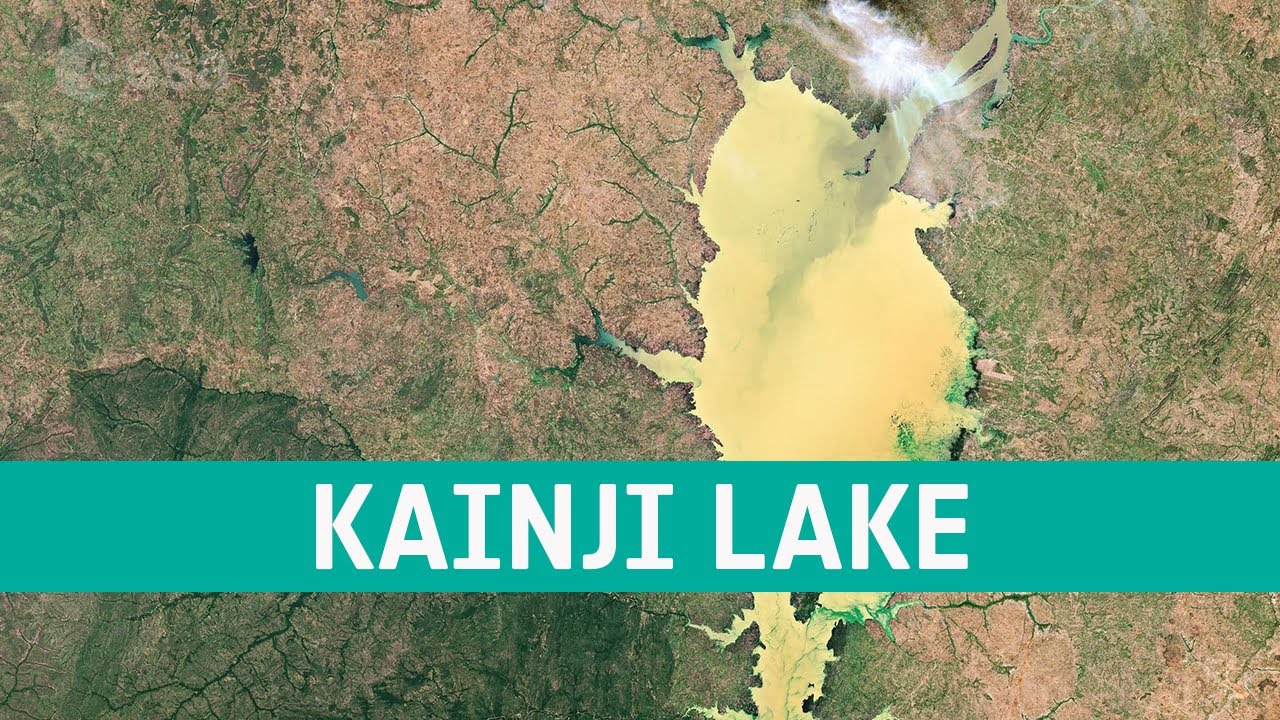 Earth from Space: Kainji Lake, Nigeria - YouTube