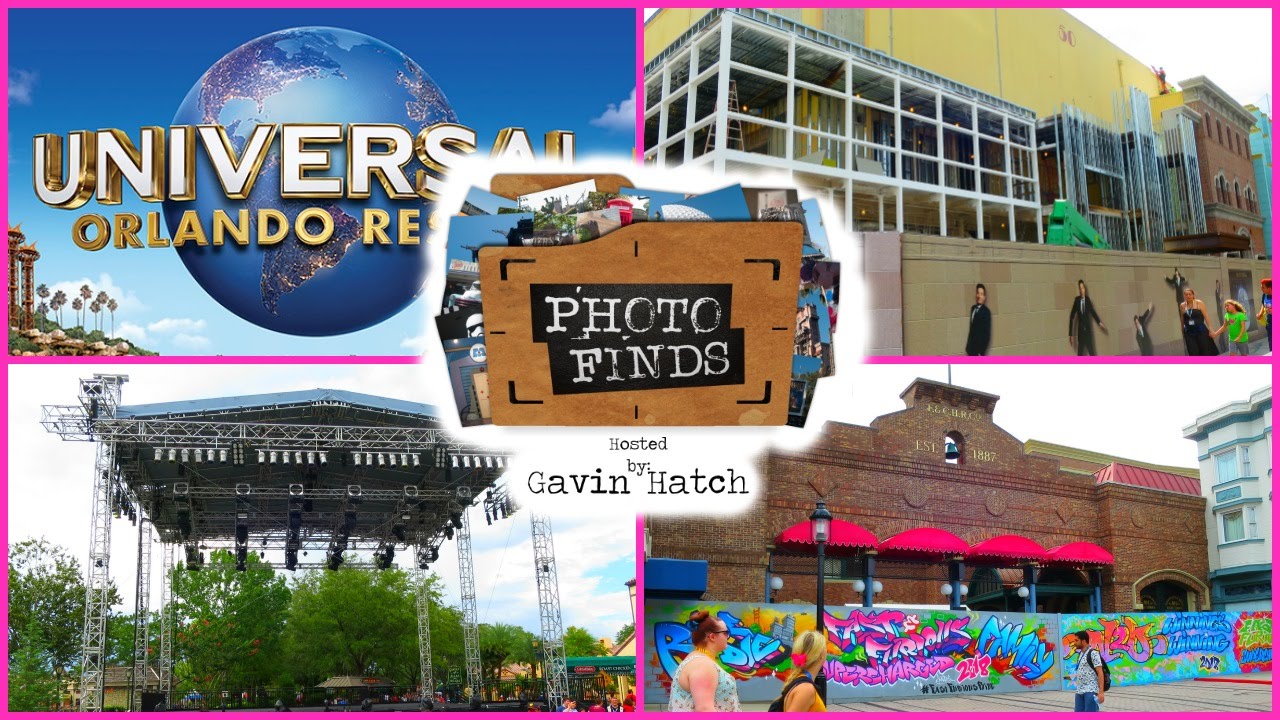 Photo Finds - 'Universal's New Logo & Construction Update' - Aug. 9 ...