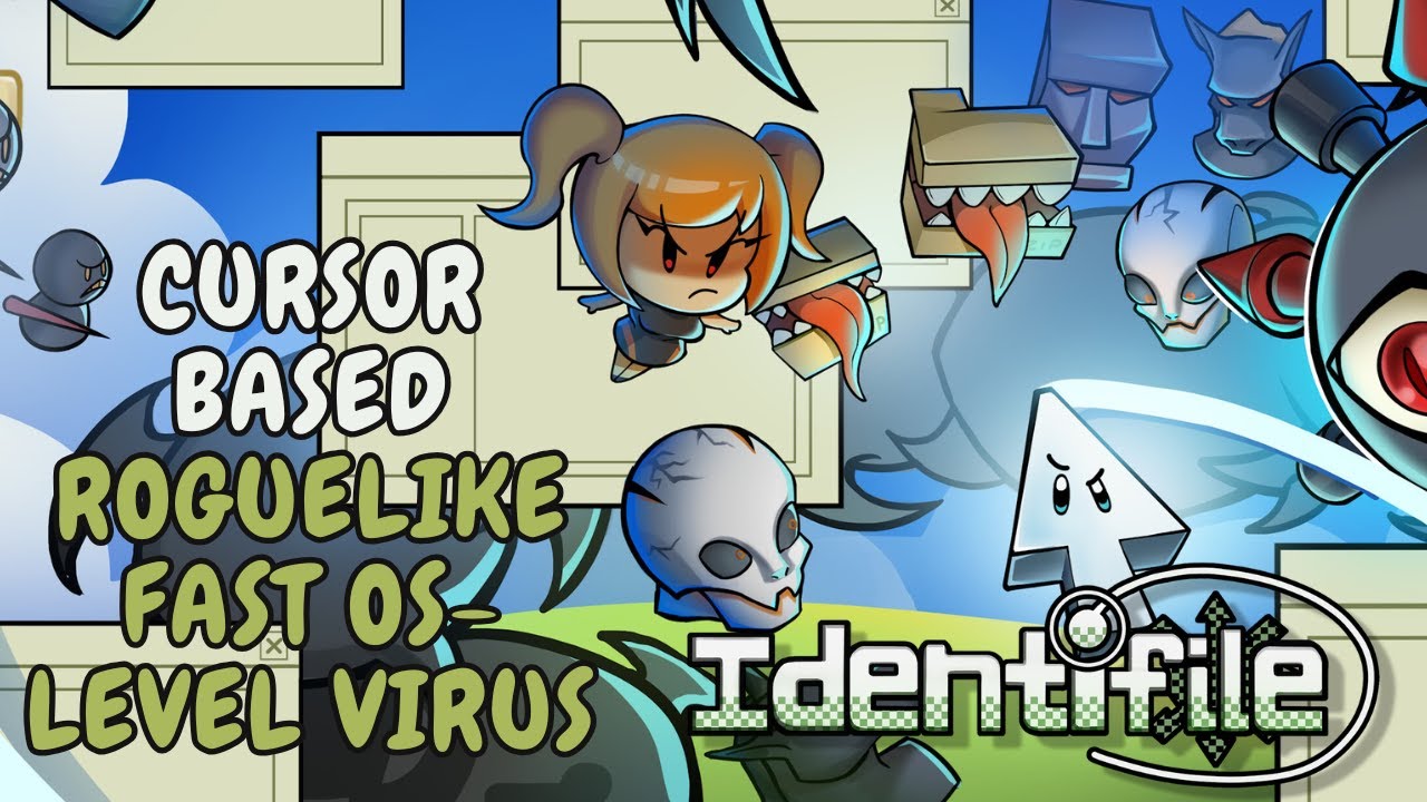 Cursor Based Roguelike Fast OS-level Virus | Identifile | New Demo 2025 ...