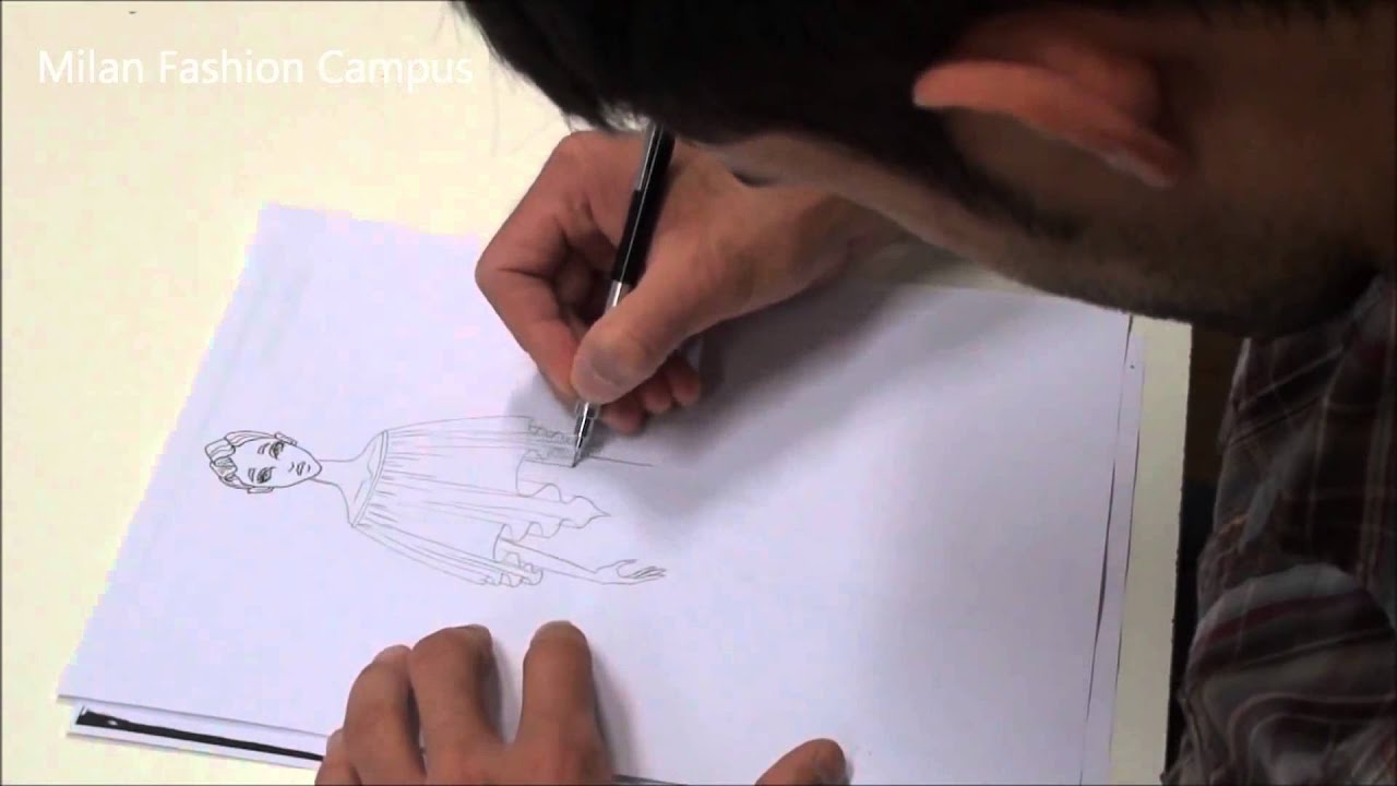 TUTORIAL Base Figurino Moda - YouTube