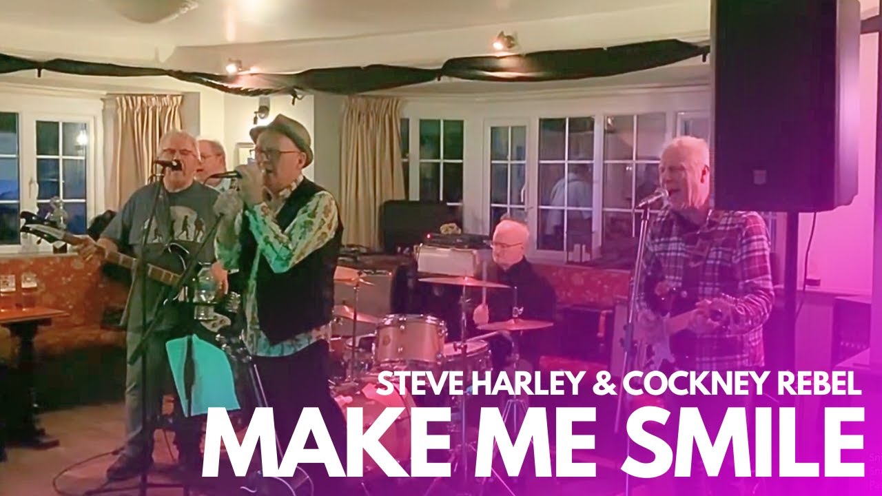 Make Me Smile by Steve Harley & Cockney Rebel (cover) - YouTube