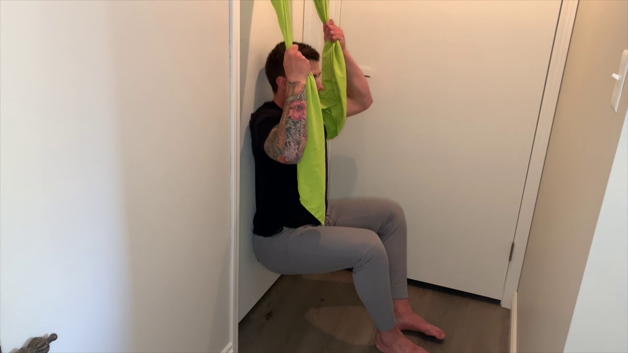 Feet Supported Bedsheet Pull Up - YouTube
