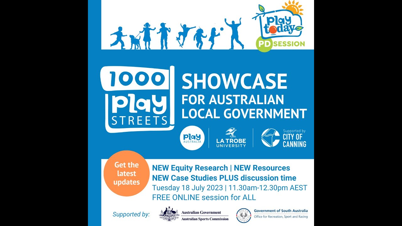 Play Today PD - 1000 Play Streets: National Showcase for Australian ...