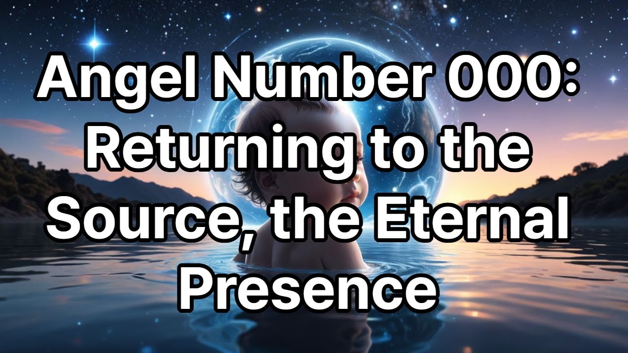 Angel Number 000: Returning to the Source, the Eternal Presence - YouTube