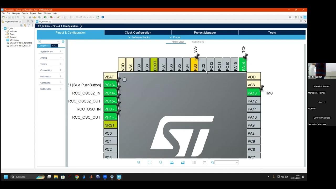 Tdii 30 May 23 Introduccion A Stm32cube Ide Youtube