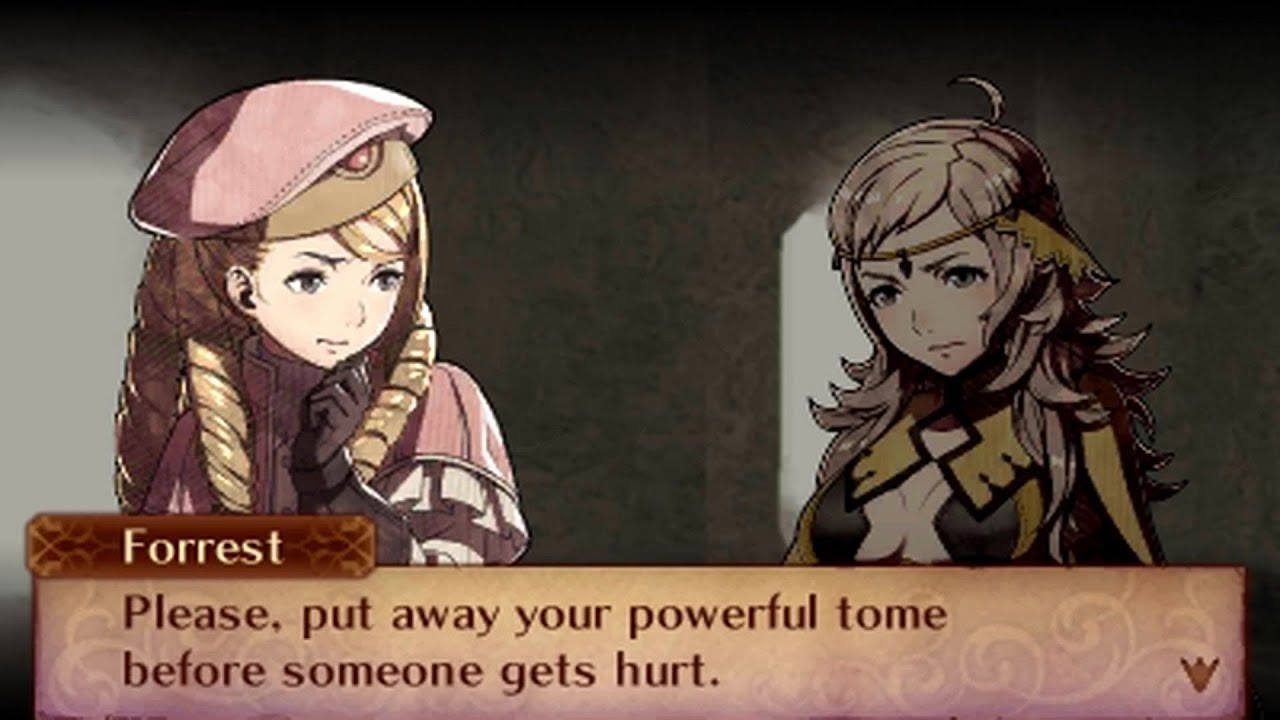 Fire Emblem Fates: Conquest - Ophelia & Forrest Support Conversations ...
