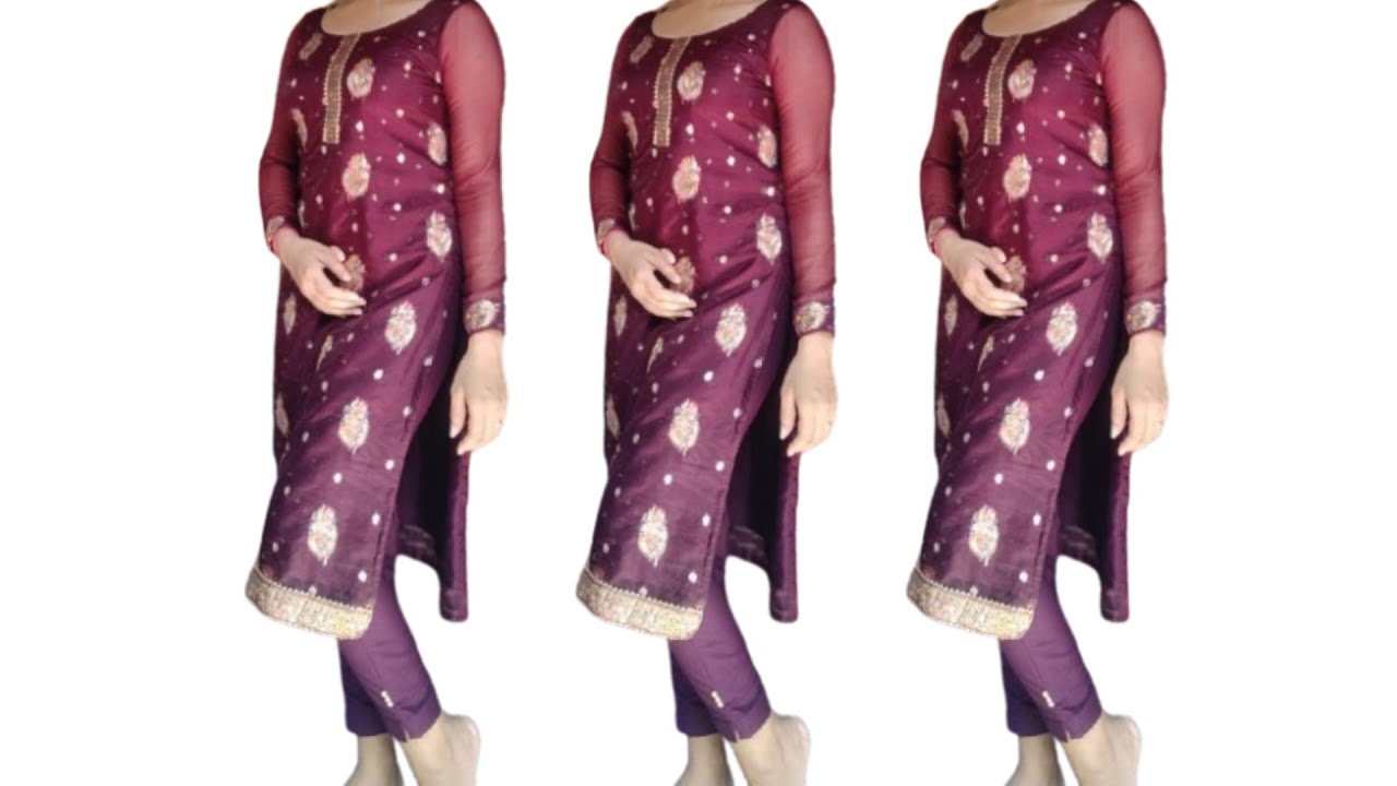 trouser mohri cutting and stitching putli bottom - YouTube