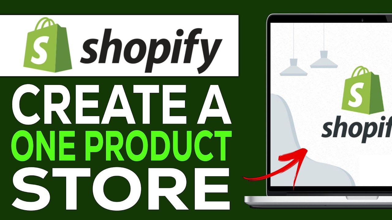 How To Make a ONE PRODUCT Shopify Store | Beginners Tutorial (2024 ...