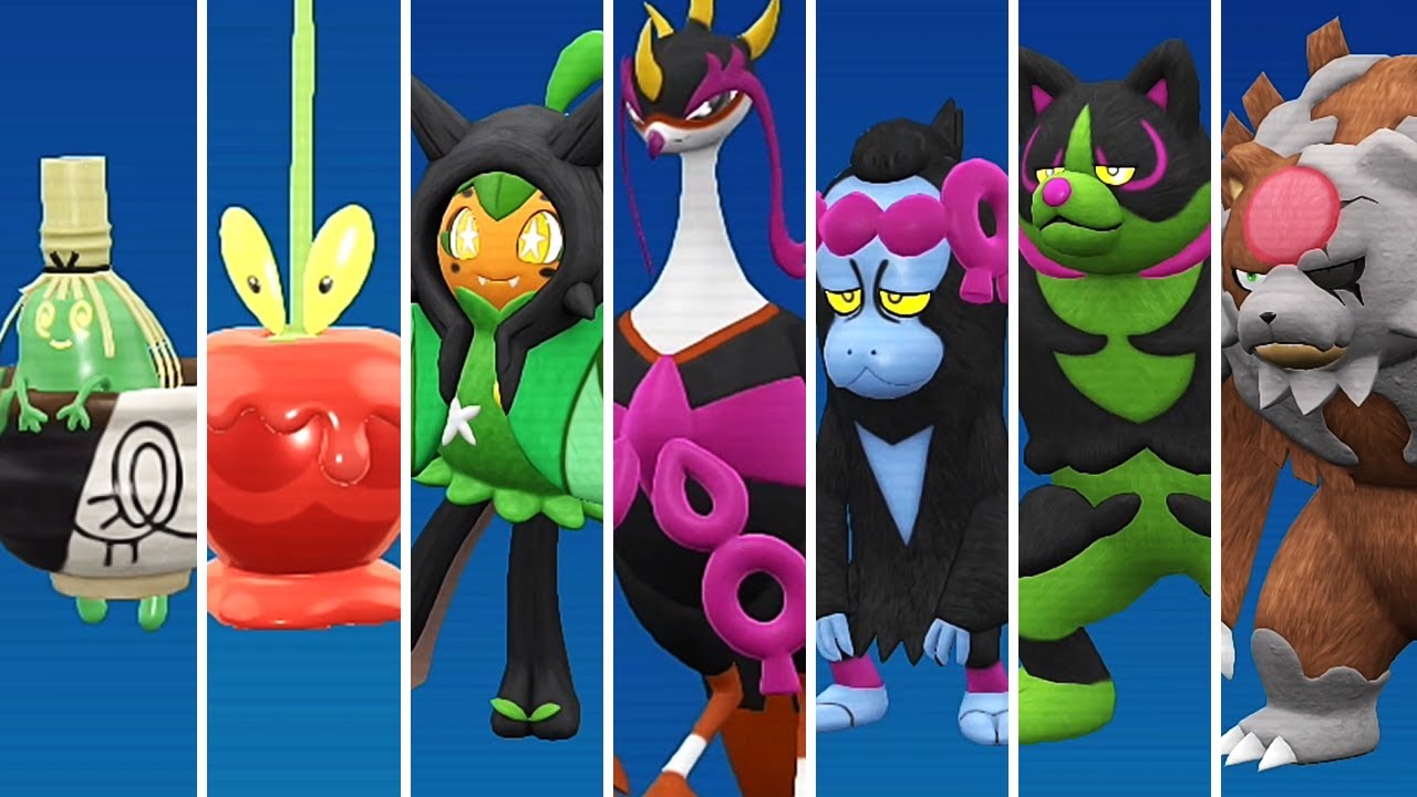 Pokémon Scarlet & Violet: The Teal Mask - How to Get All New ...