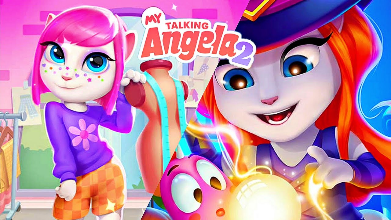 My Talking Angela 2 - New Fashion Editor for Halloween 🧙‍♂️🎃 # ...