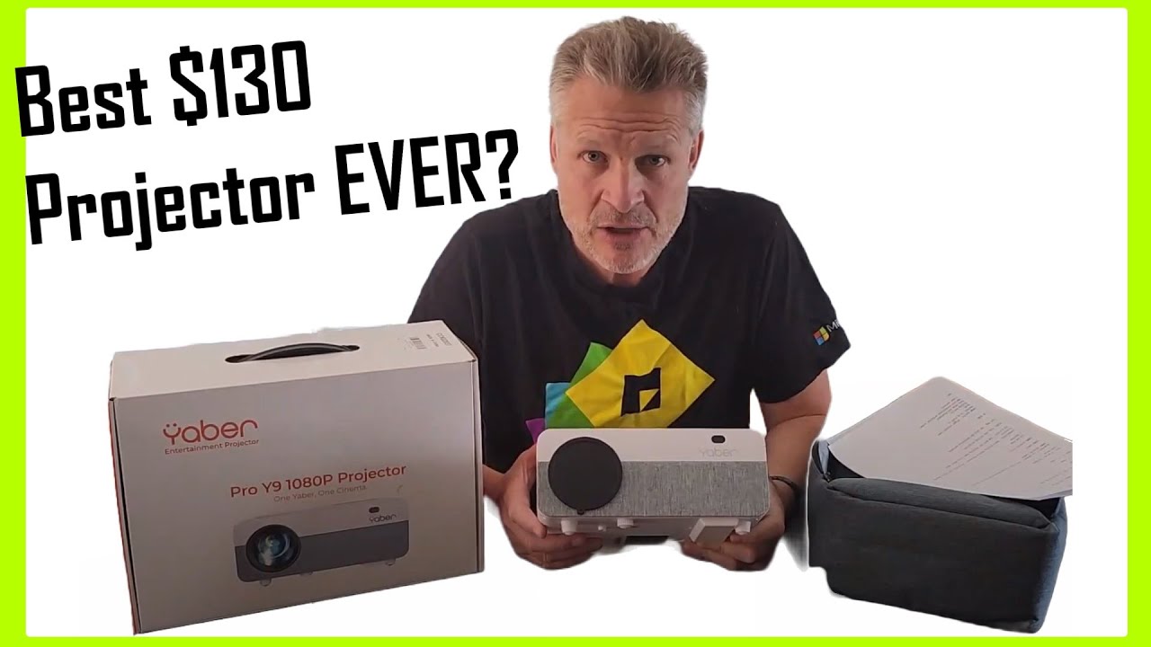 BEST BUDGET PROJECTOR EVER? Yaber Pro Y9 1080P 4K Projector Review ...