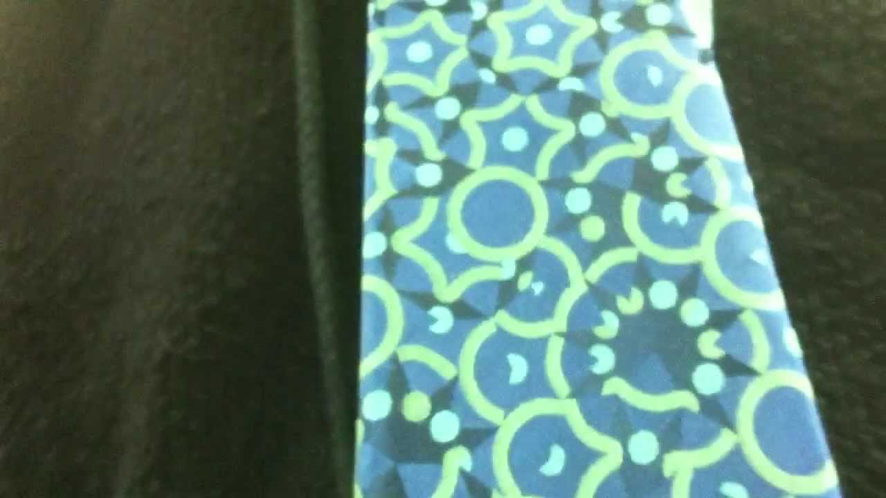 Tie of Professor Dan Shechtman, a Nobel laureate. Quasi-crystals - YouTube