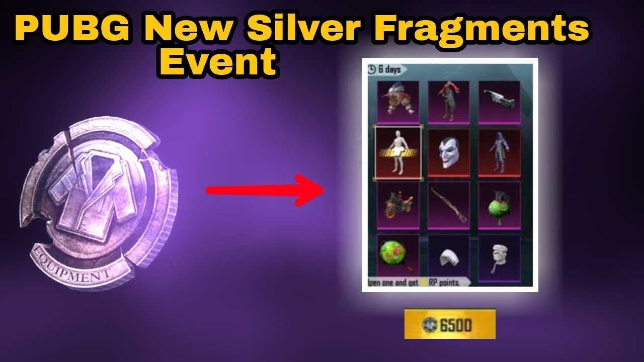 New Silver Fragments Event In 🔥PUBG MOBILE | Coming Soon - YouTube
