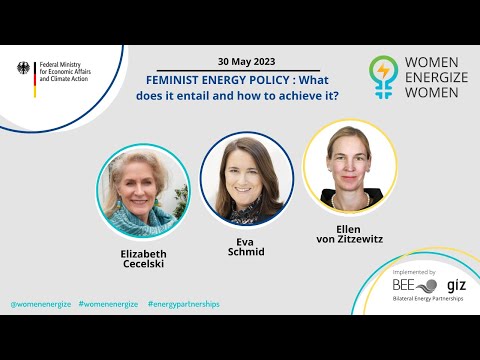 #womenenergize online Event : Feminist Energy Policy - What does it entail and how to achieve it?