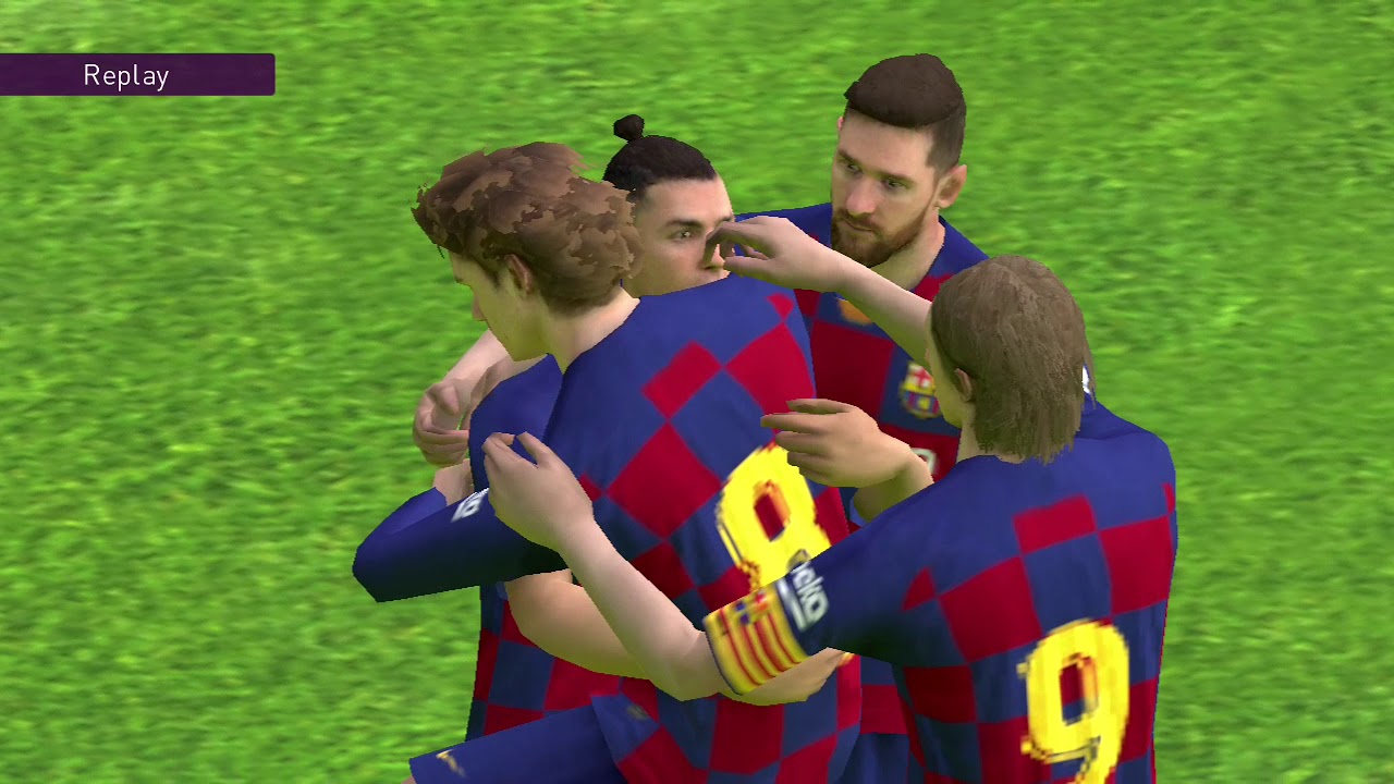 Pes mobile gameplay match 1 - YouTube
