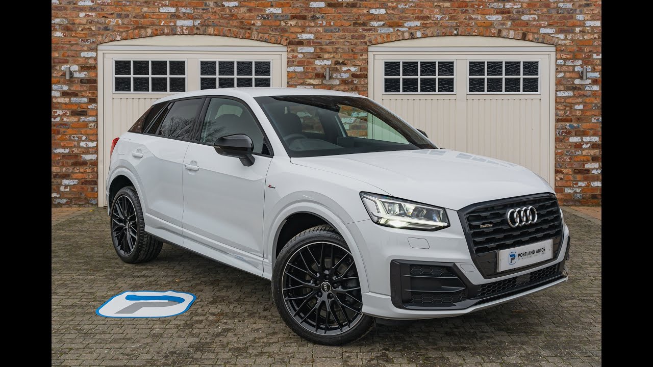 2019 69 AUDI Q2 40 TFSI BLACK EDITION IN WHITE WITH HALF BLACK LEATHER ...