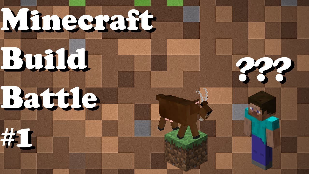 Minecraft Build Battle | #1 | Wrong Theme! - YouTube