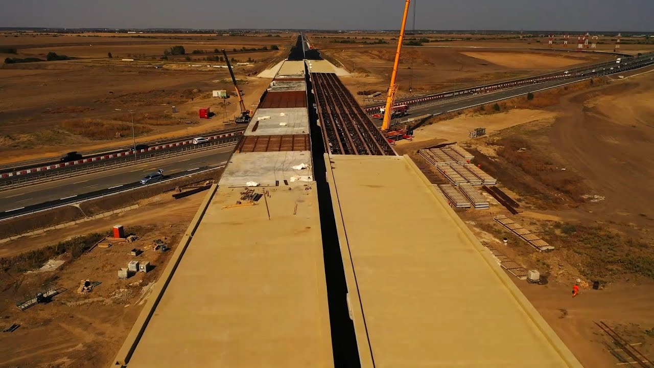 Autostrada A0 Nord Afumați (DN2)-Corbeanca (DN1) - 23.09.2023 - YouTube