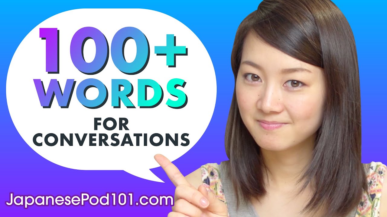 Learn Over 100 Japanese Words For Daily Conversation YouTube learn-over-100-japanese-words-for-daily-conversation-youtube
