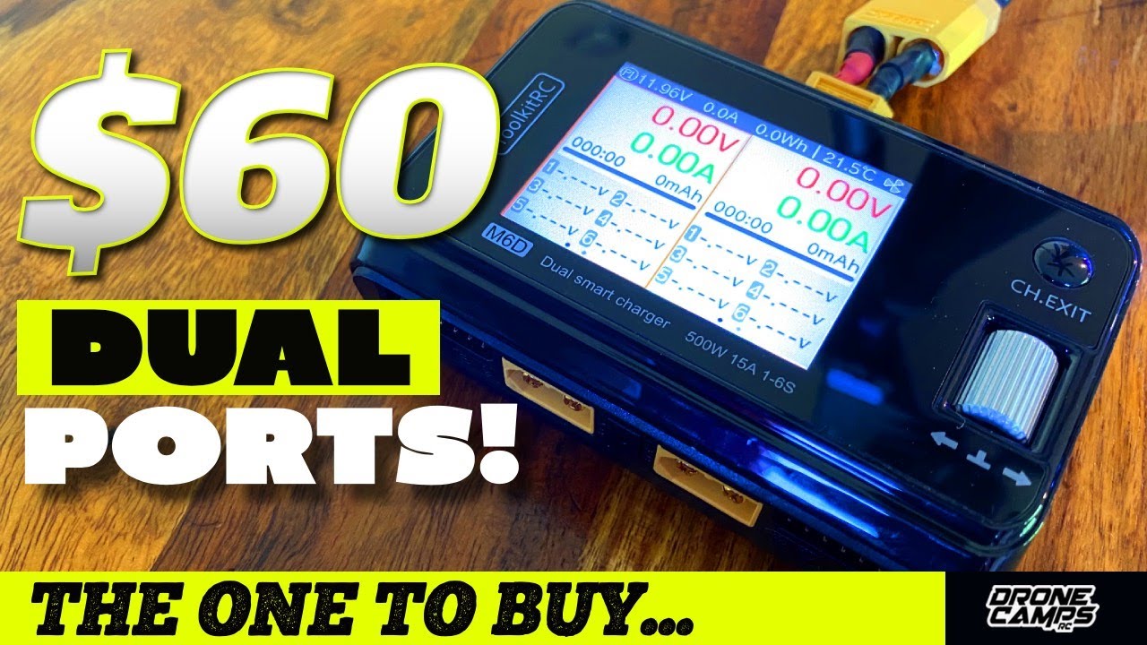 THE ONE TO BUY! - $60 ToolKitRC M6D Dual Port Charger - FULL REVIEW ...
