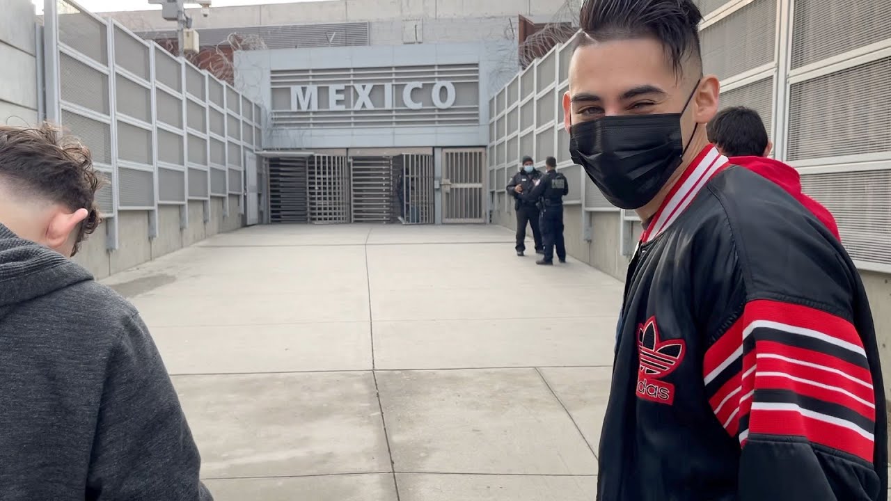 Crossing the Border into Tijuana, Mexico for Boxing Debut - YouTube